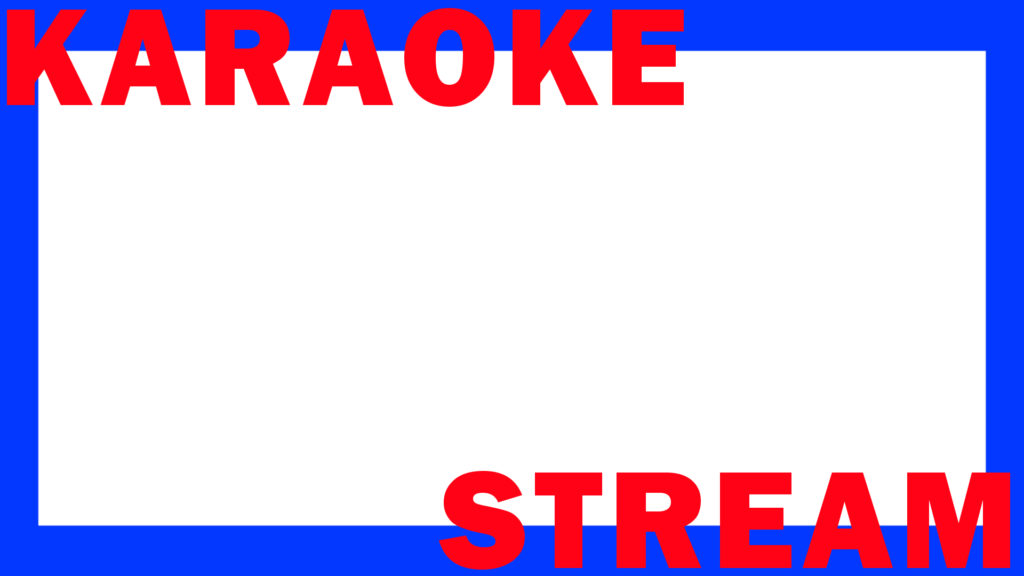 ビビッドなKARAOKEフレーム全12種 | AOmaterial:フリー素材配布サイト